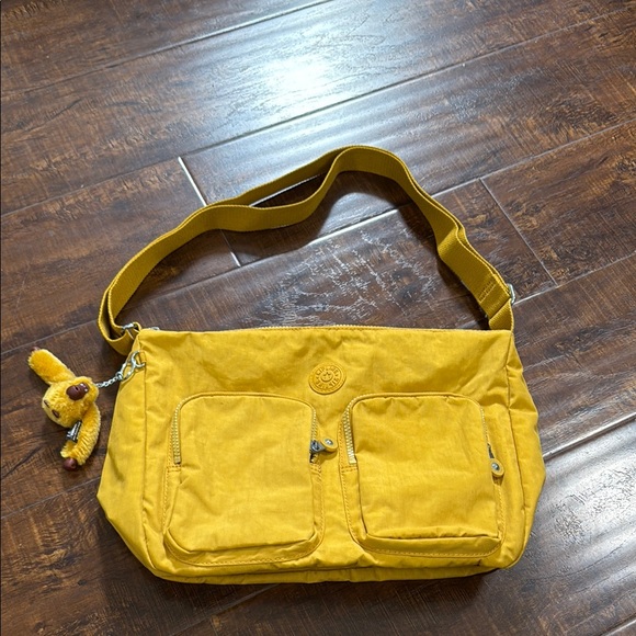 Kipling | Bags | Kipling Mustard Yellow Crossbody Bag | Poshmark